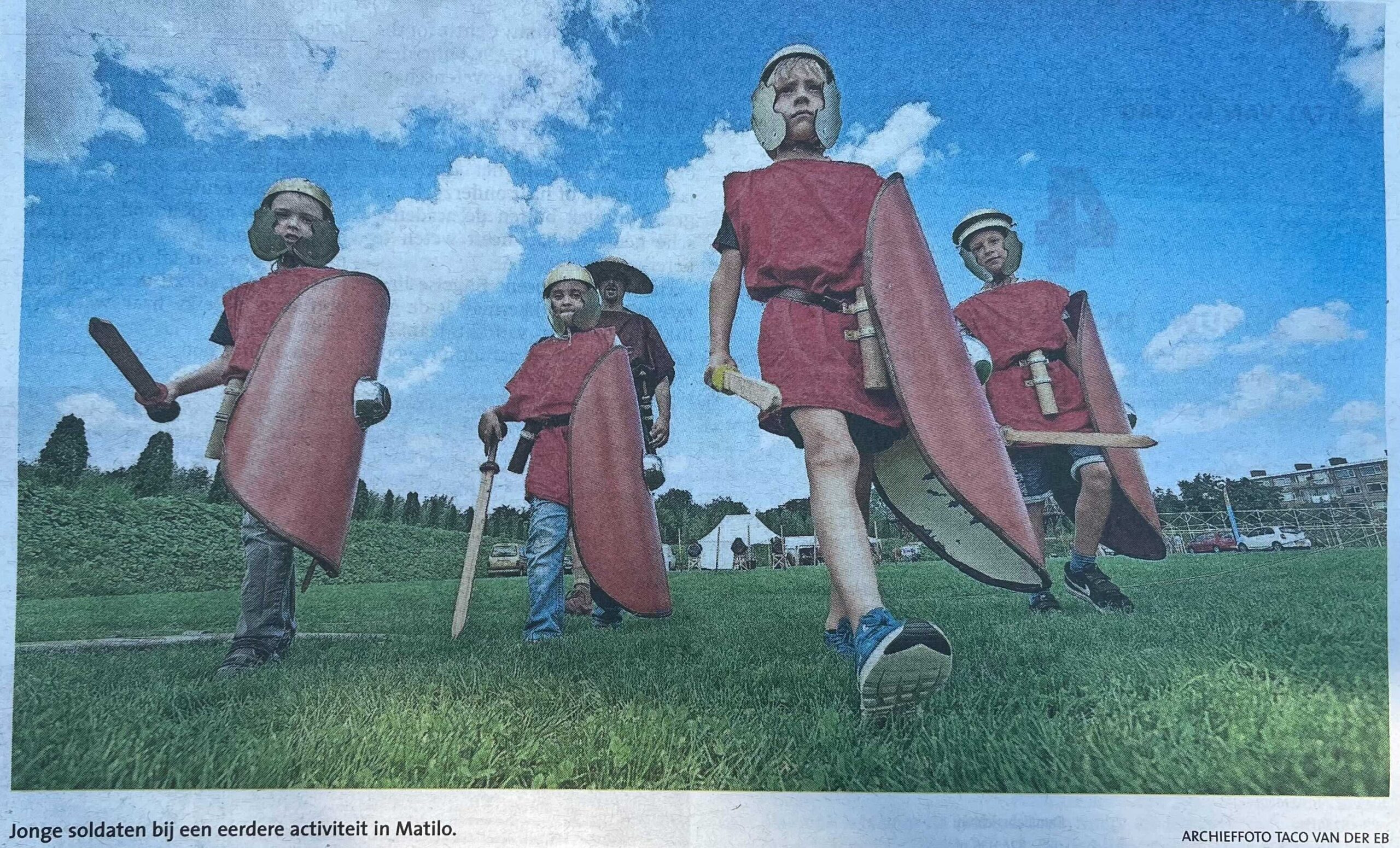 Romeins Museum Park Matilo in Leidsch Dagblad – Park Matilo